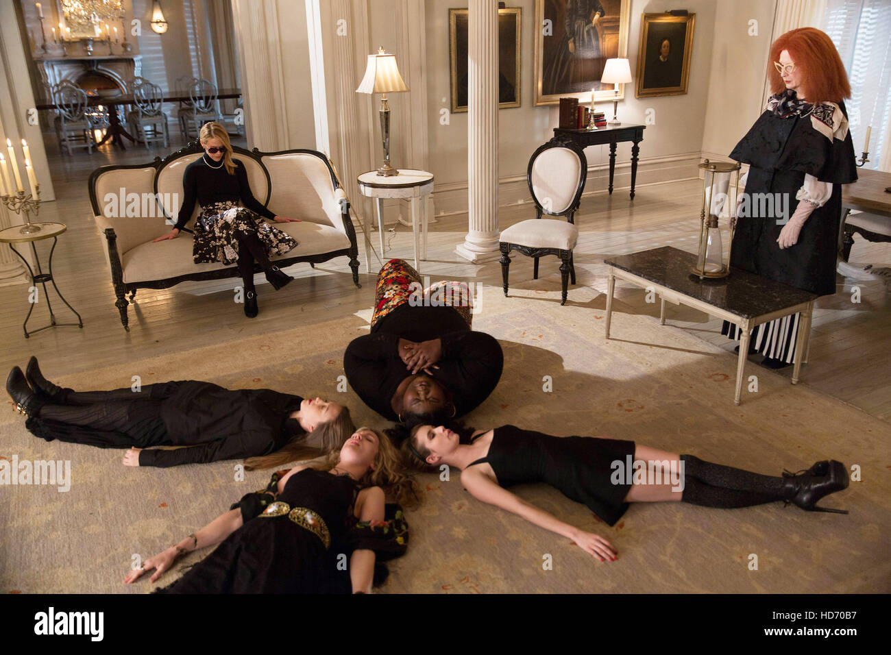 AMERICAN HORROR STORY: COVEN, l-r: Sarah Paulson, Taissa Farmiga, Lily ...