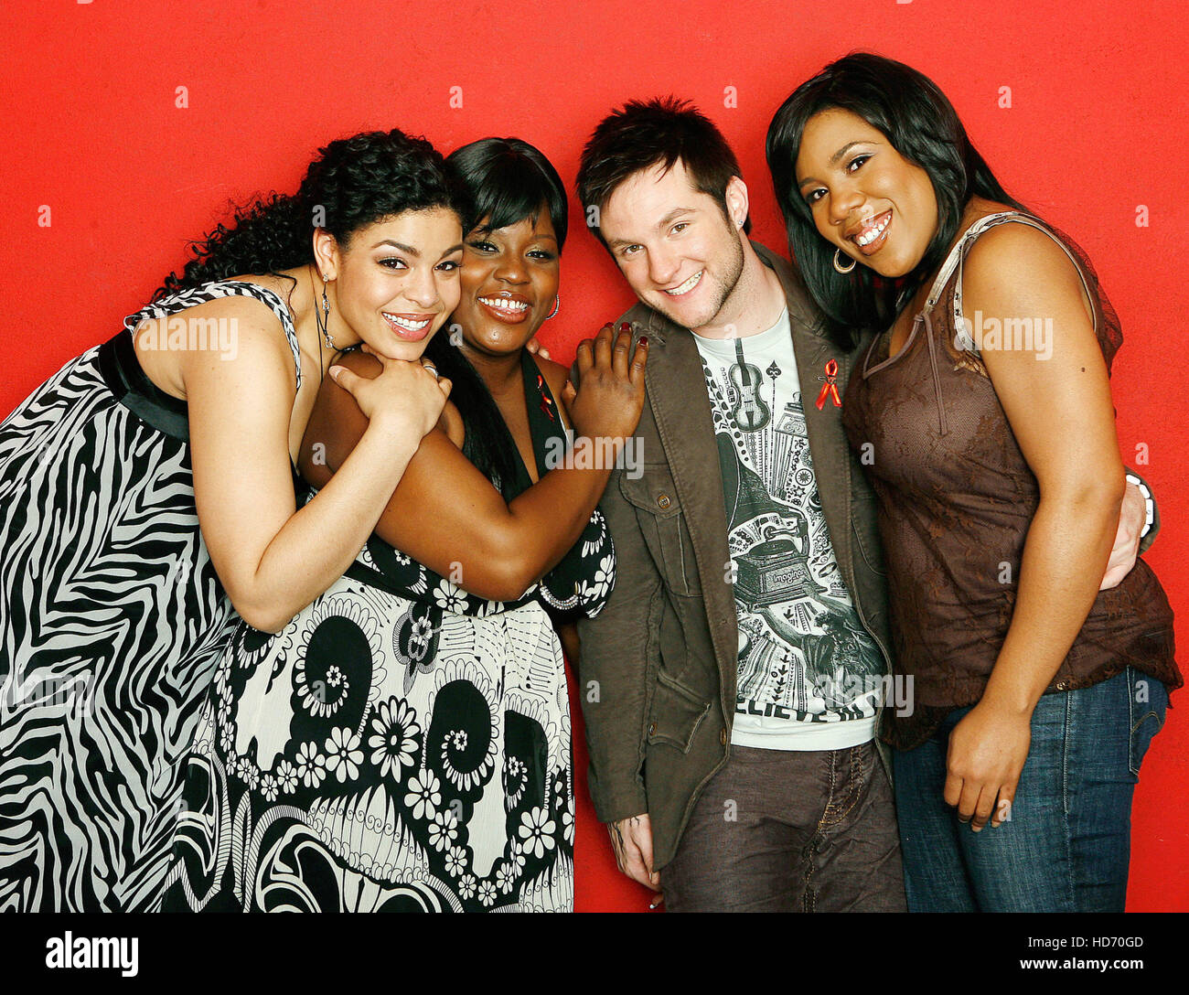 AMERICAN IDOL 6, Final 4: Jordin Sparks, LaKisha Jones, Blake Lewis, Melinda Doolittle, (Season ...
