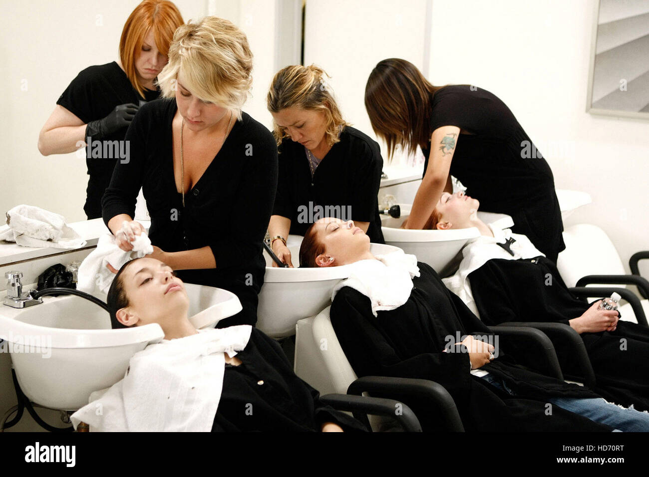 AMERICA'S NEXT TOP MODEL, (bottom, from left): model contestants Rachel ...