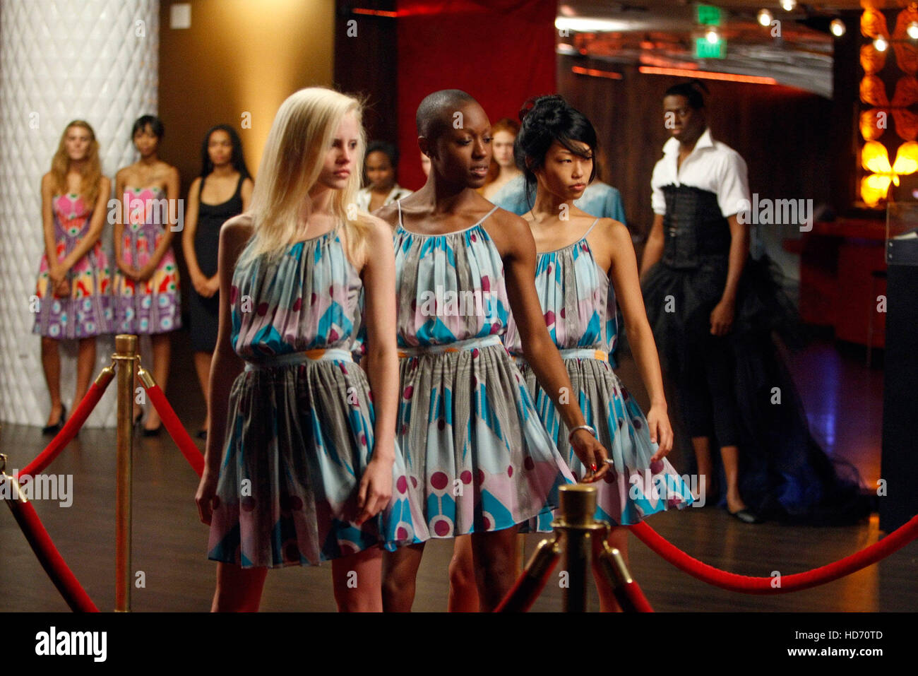 AMERICA'S NEXT TOP MODEL, (front, from left): model contestants Erin ...