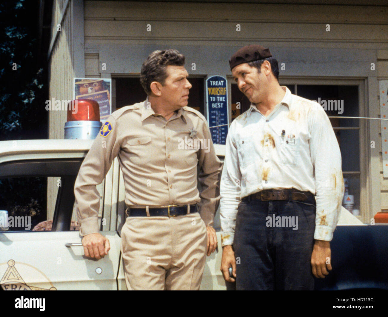 THE ANDY GRIFFITH SHOW, Andy Griffith, George Lindsey, 1960-68 Stock ...