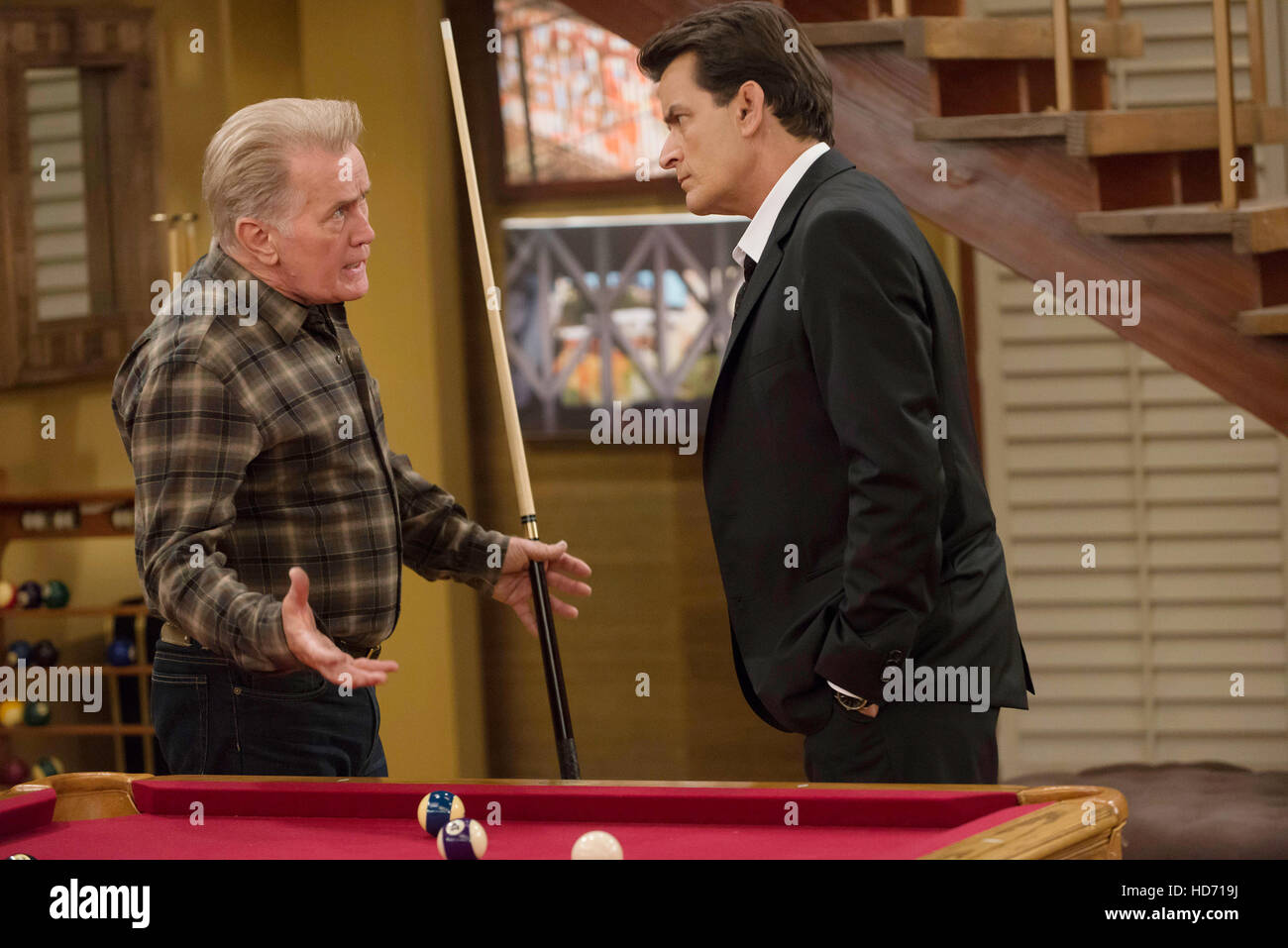 ANGER MANAGEMENT, l-r: Martin Sheen, Charlie Sheen in 'Charlie, Kate ...