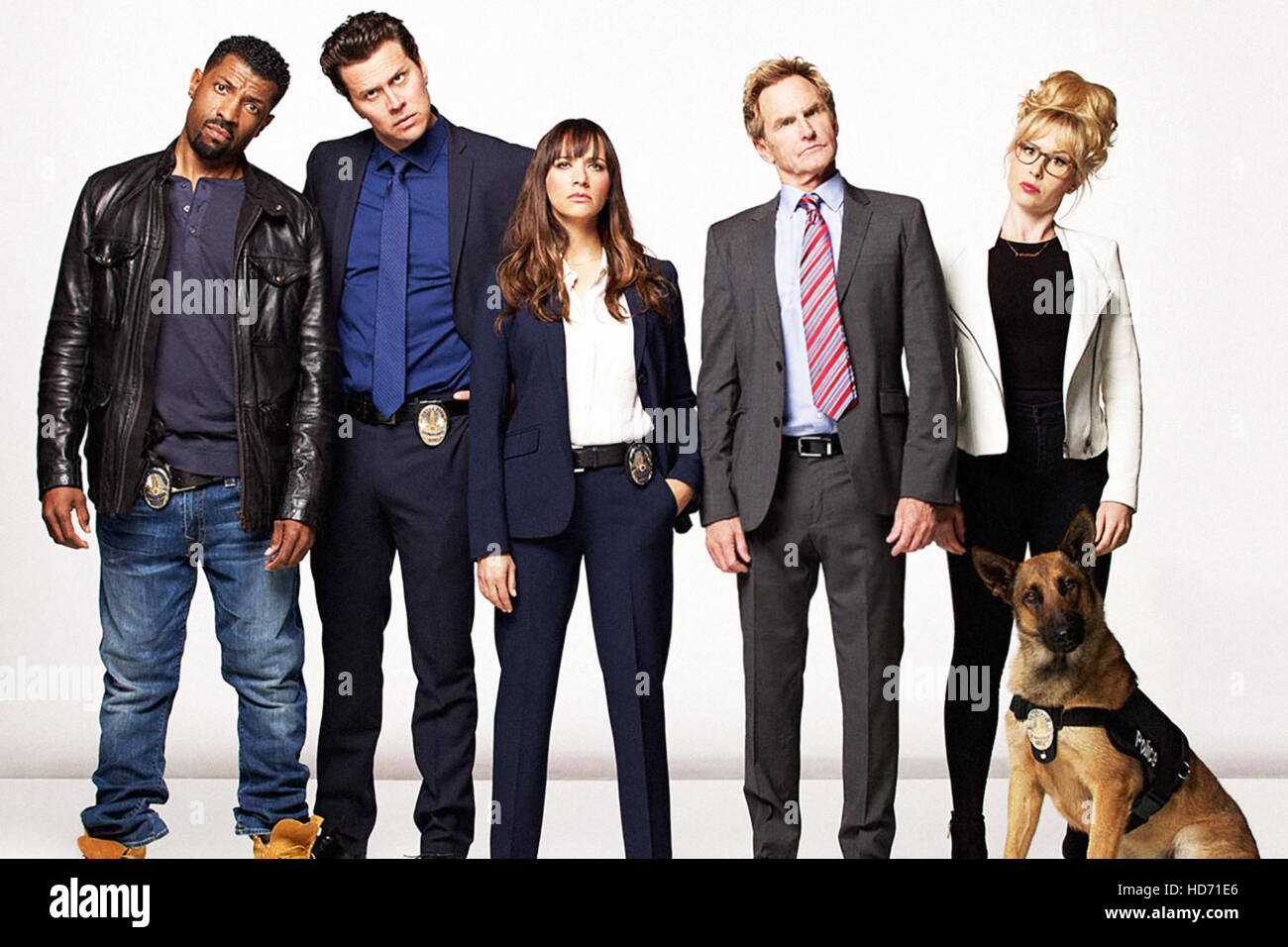 ANGIE TRIBECA, (from left): Deon Cole, Hayes MacArthur, Rashida Jones ...