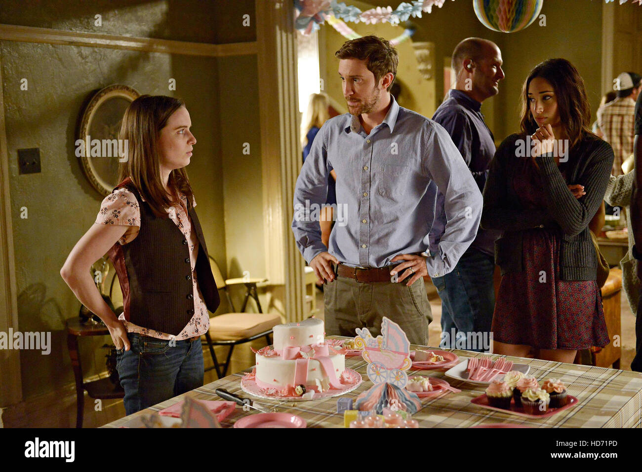 BEING HUMAN, l-r: Alison Louder, Sam Huntington, Meaghan Rath in 'Pack ...