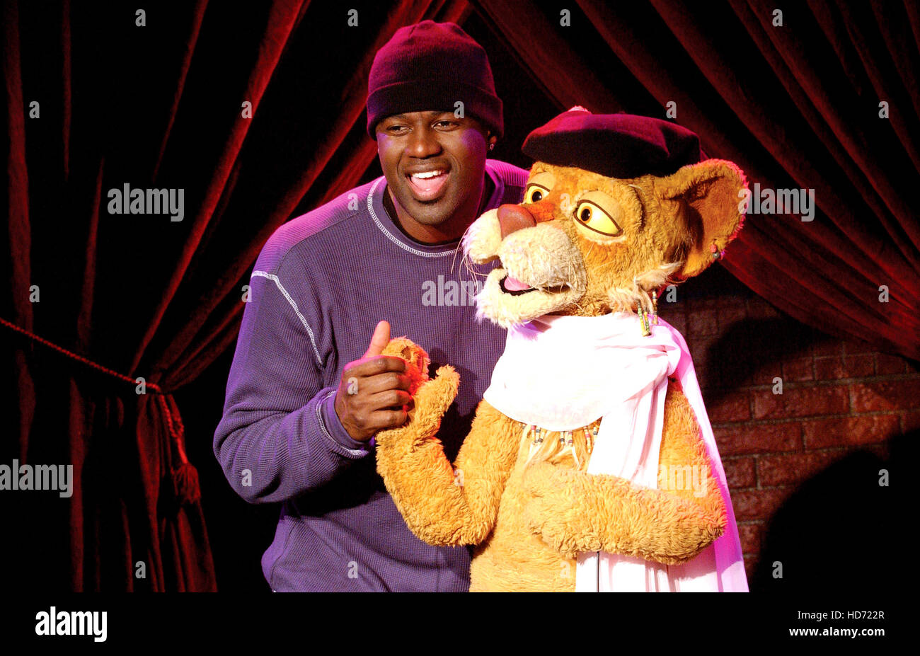 BETWEEN THE LIONS, Brian McKnight, Cleo Lion, 2000-present Stock Photo ...
