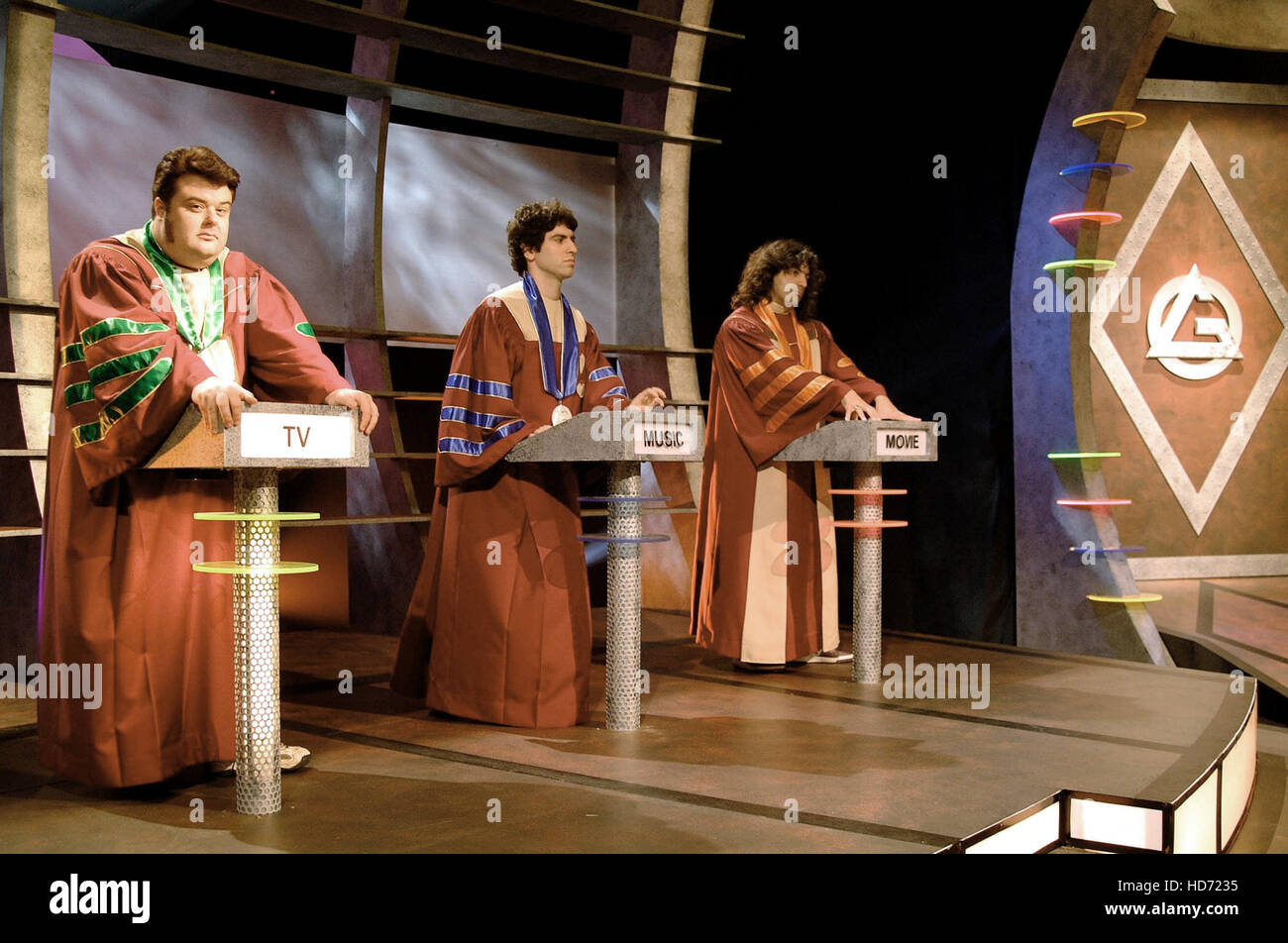 BEAT THE GEEKS, Paul Goebel (tv geek), Michael Jolly (music geek), Marc ...