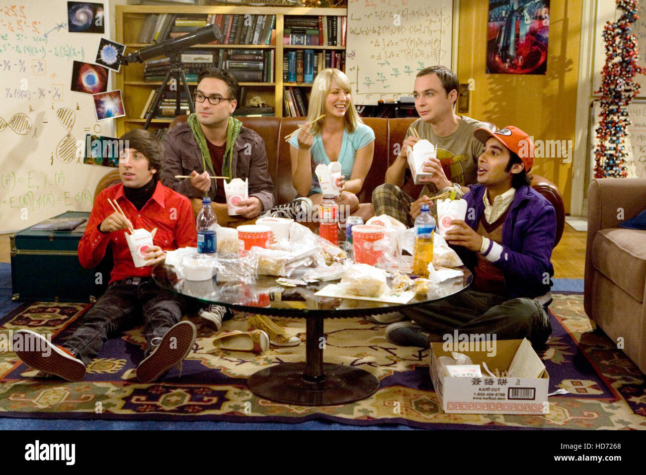 BIG BANG THEORY, Simon Helberg, Johnny Galecki, Kaley Cuoco, Jim Parsons, Kunal Nayyar, (Season ...