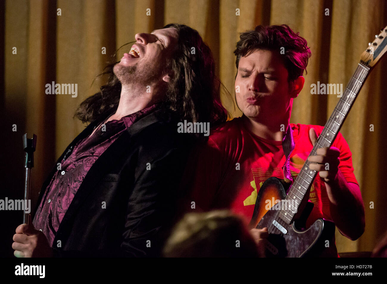 THE BIRTHDAY BOYS, l-r: Scott Aukerman, Tim Kalpakis in 'Freshy's ...