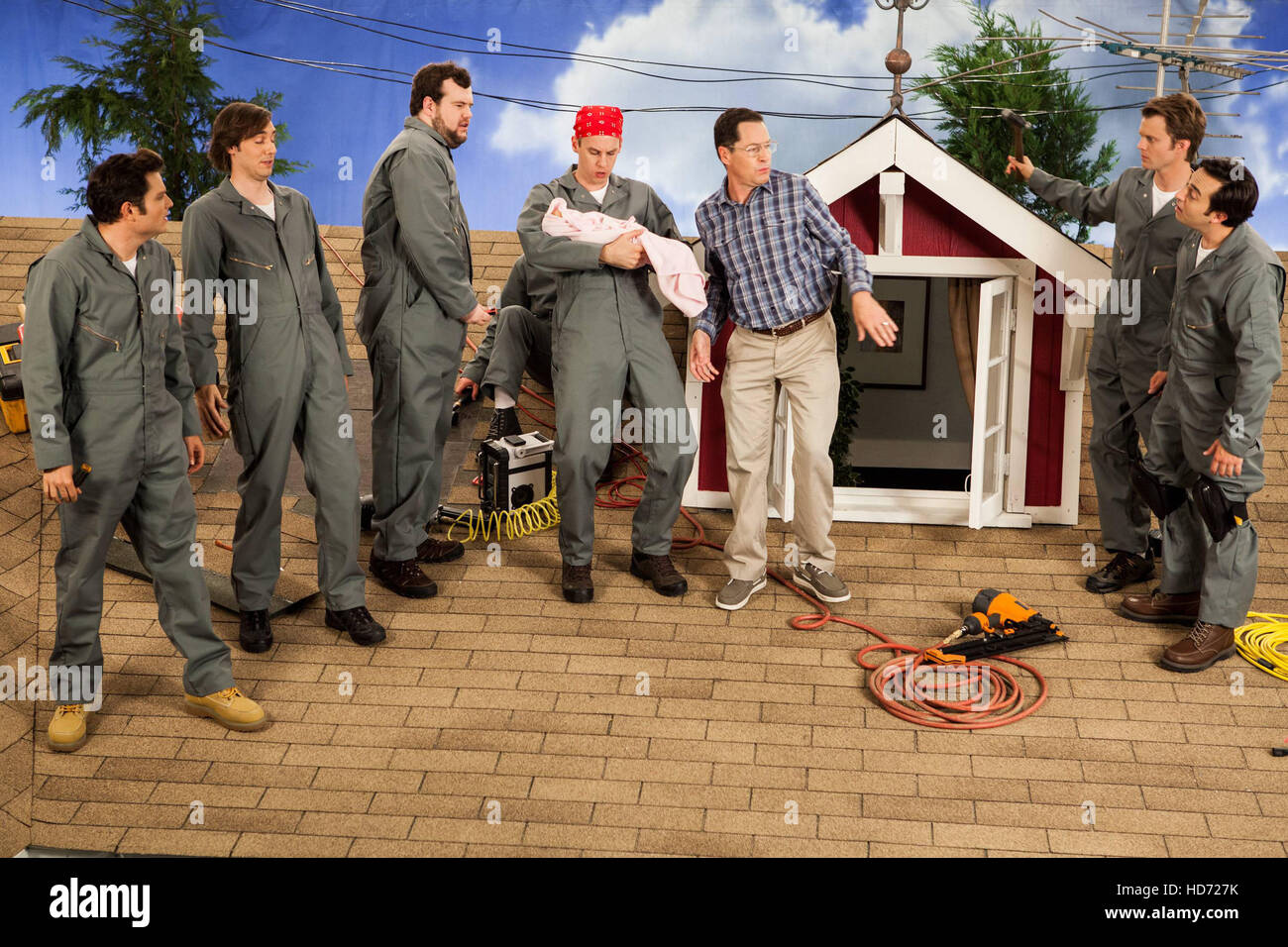 THE BIRTHDAY BOYS, (from left): Tim Kalpakis, Michael Hanford, Michael ...