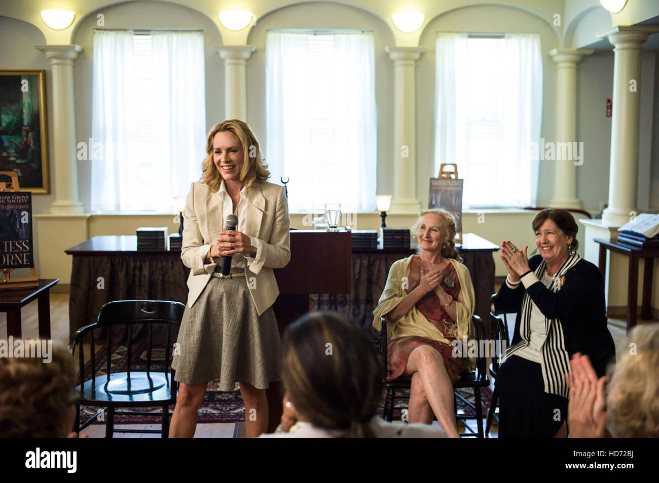 BIG DRIVER, Maria Bello (left), Ann Dowd (right), (airs Oct. 18, 2014 ...