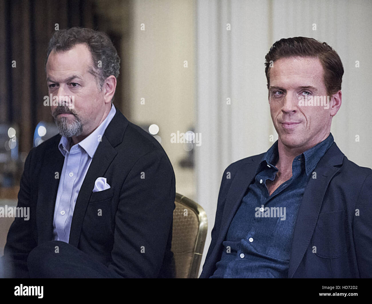BILLIONS, (from left): David Costabile, Damian Lewis, 'YumTime ...