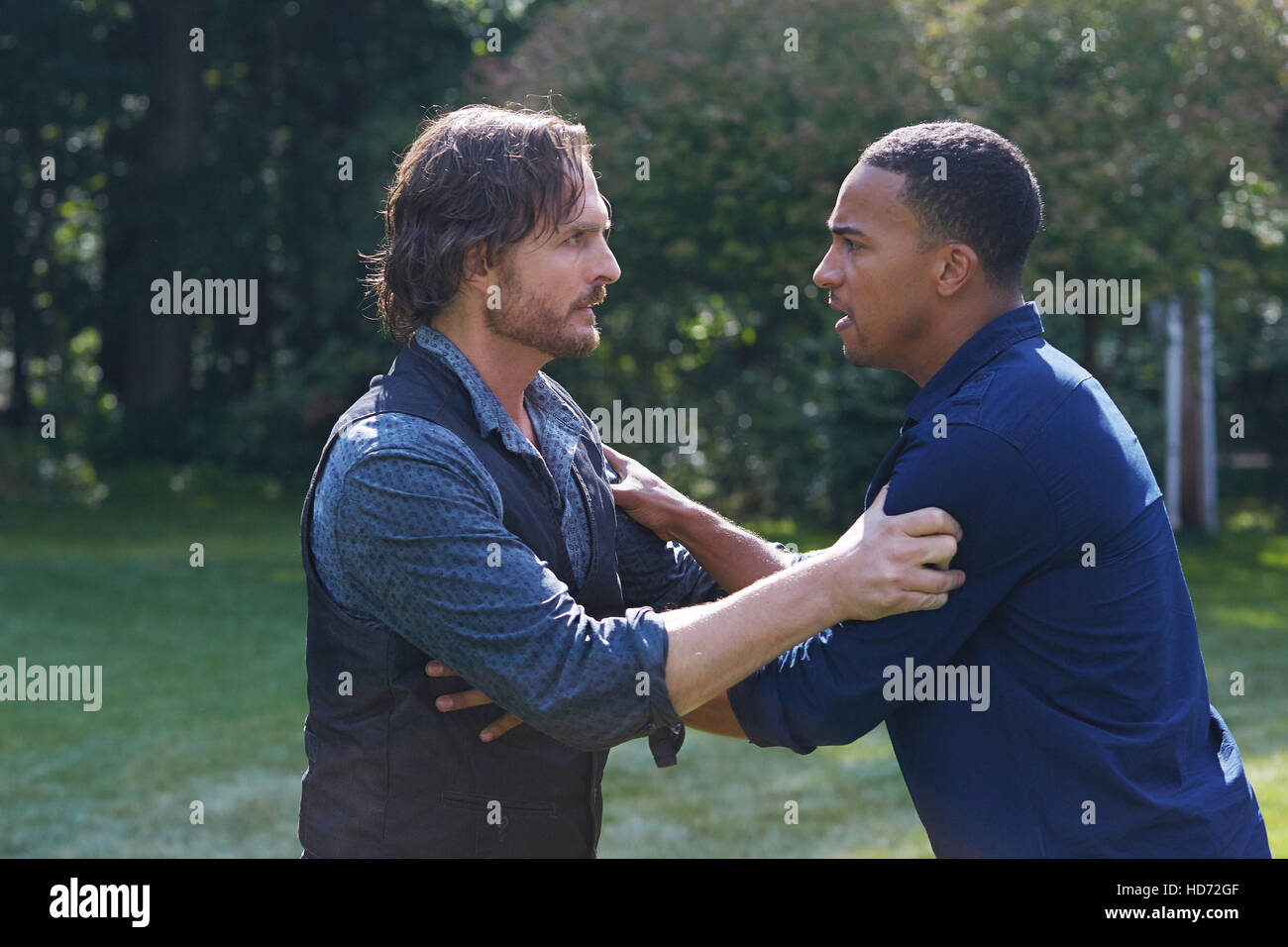 BITTEN, (from left): Greg Bryk, Michael Xavier, 'Ready', (Season 1, ep. 113, aired April 5, 2014 ...