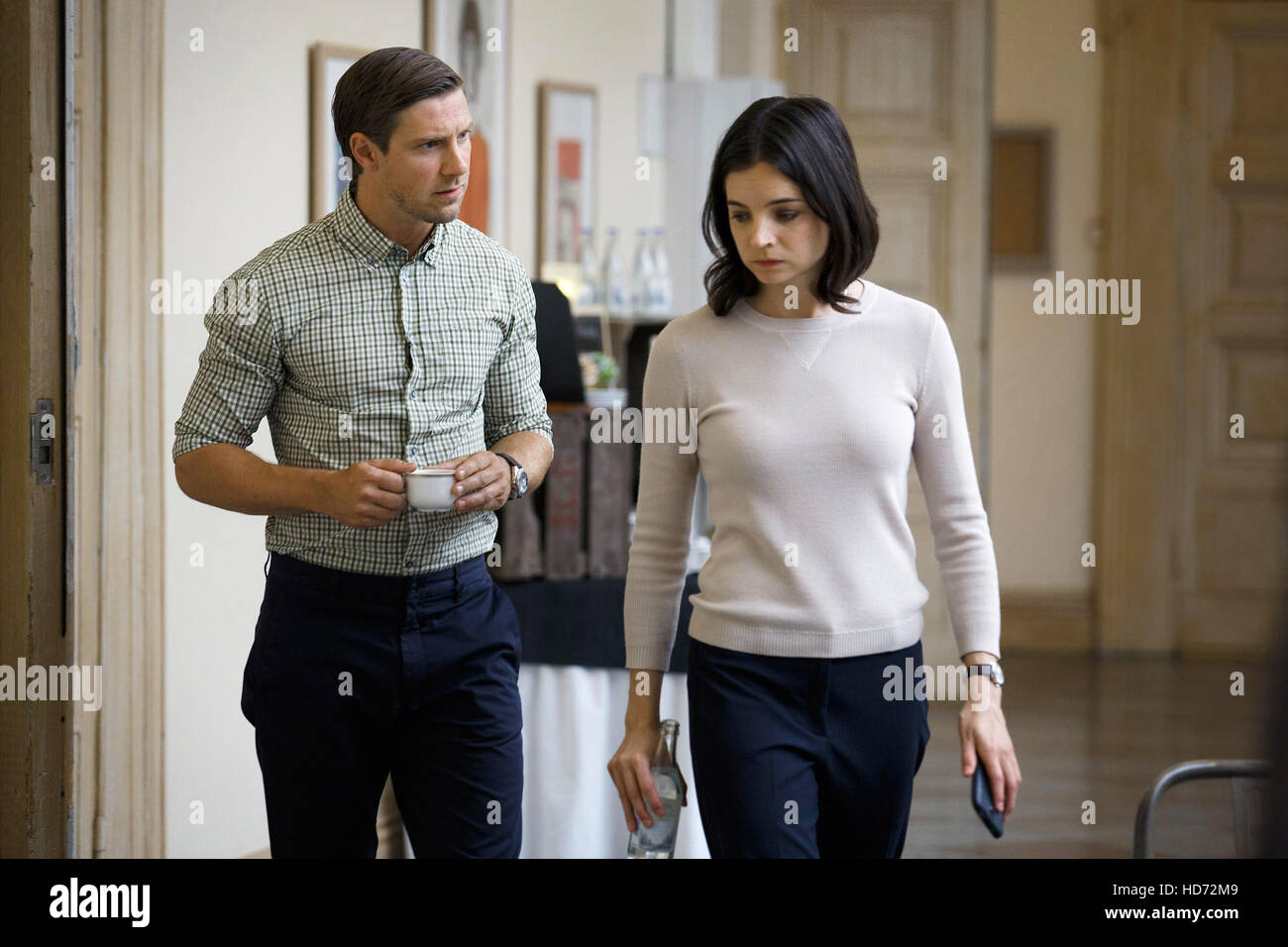 BLUE EYES, (aka BLA OGON), l-r: Linus Wahlgren, Louise Peterhoff in ...