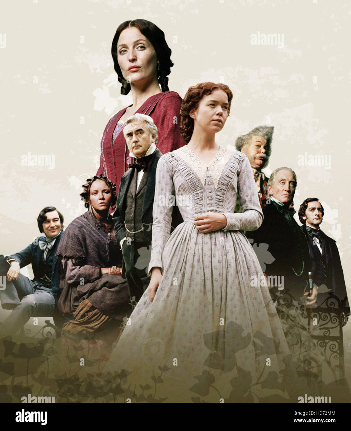 BLEAK HOUSE, Gillian Anderson (top), (key art), 2005, photo: © BBC ...