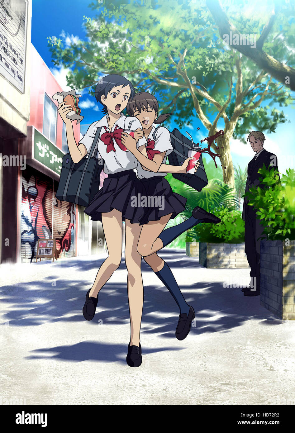 BLOOD+, Otonashi Saya, Miyagi Riku, 2005-, © Cartoon Network / Courtesy ...