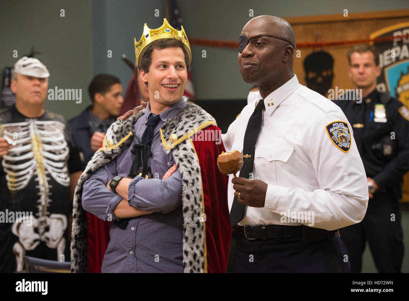 BROOKLYN NINE-NINE, l-r: Andy Samberg, Andre Braugher in 'Halloween ...