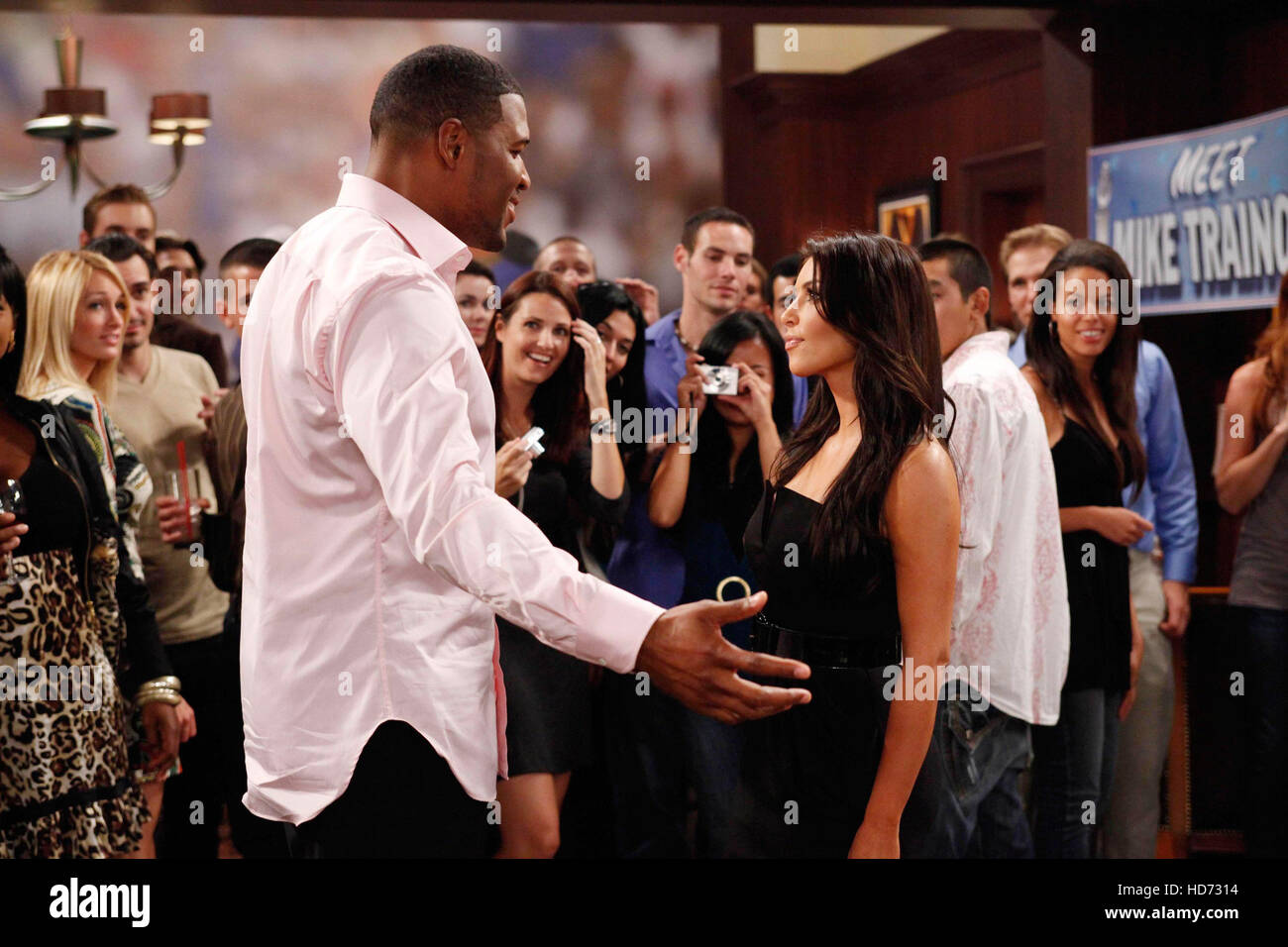 BROTHERS, (from left): Michael Strahan, Kim Kardashian, 'Meet Mike ...