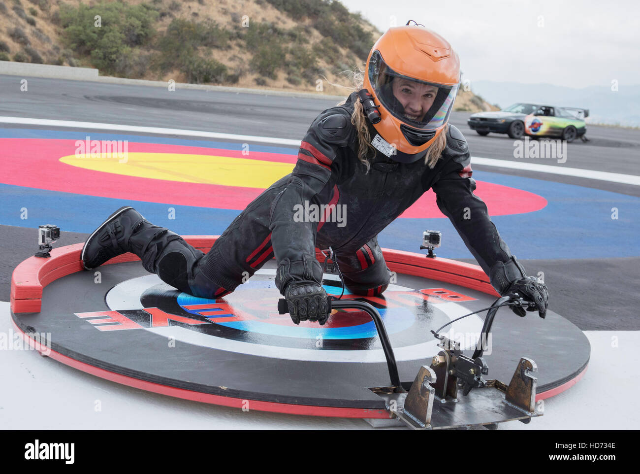 BULLSEYE, contestant in the 'Drift Car Challenge', (Season 1, ep, 106 ...
