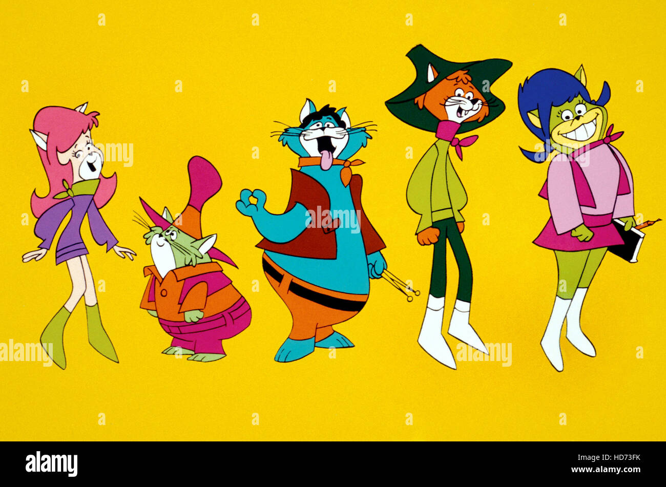 CATTANOOGA CATS, (from left): Kitty Jo, Scoots, Groove, Country ...