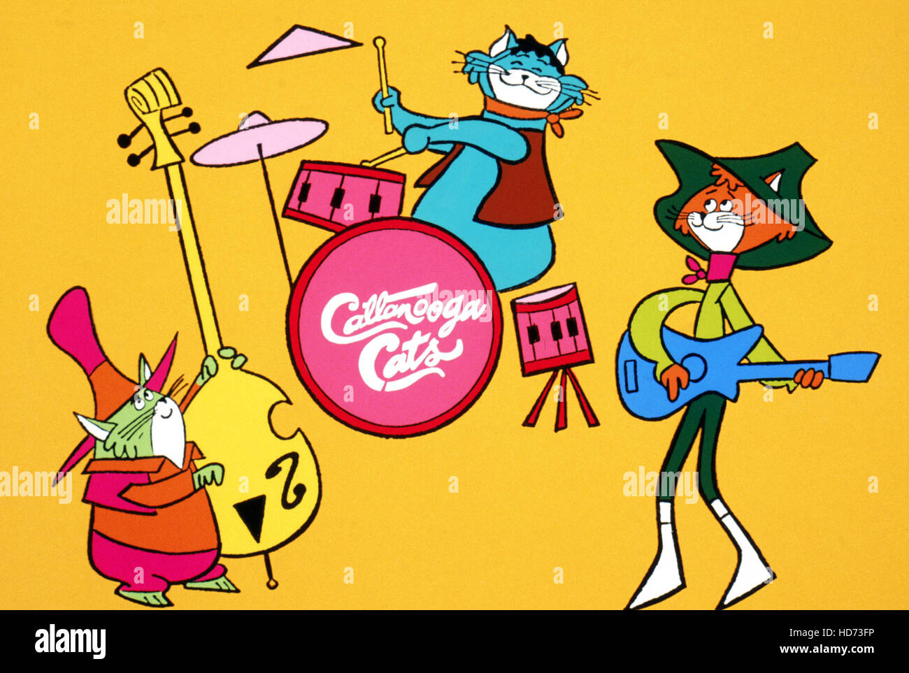CATTANOOGA CATS, (from left): Groove, Scoots, Country, 1969-71 Stock ...
