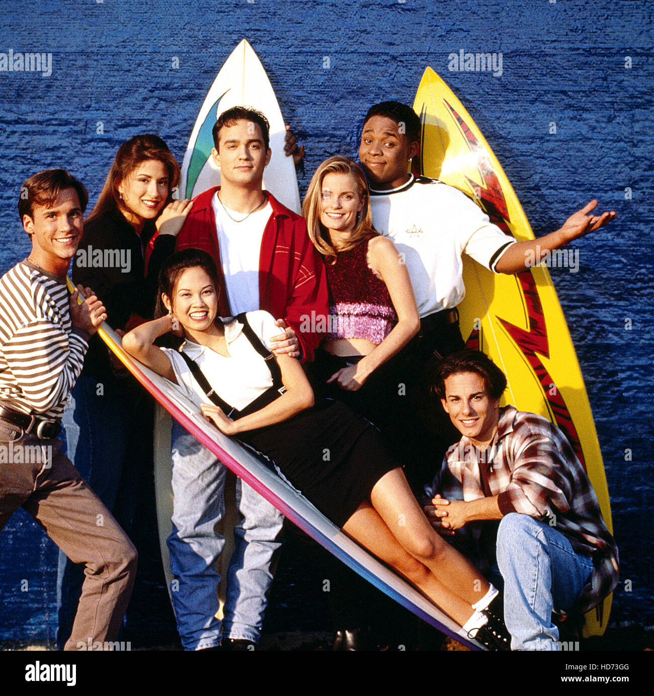 CALIFORNIA DREAMS, Sept. 1992-Jan. 1997, (L to R): Aaron Jackson, Diana Uribe, Jennie Kwan, Jay ...