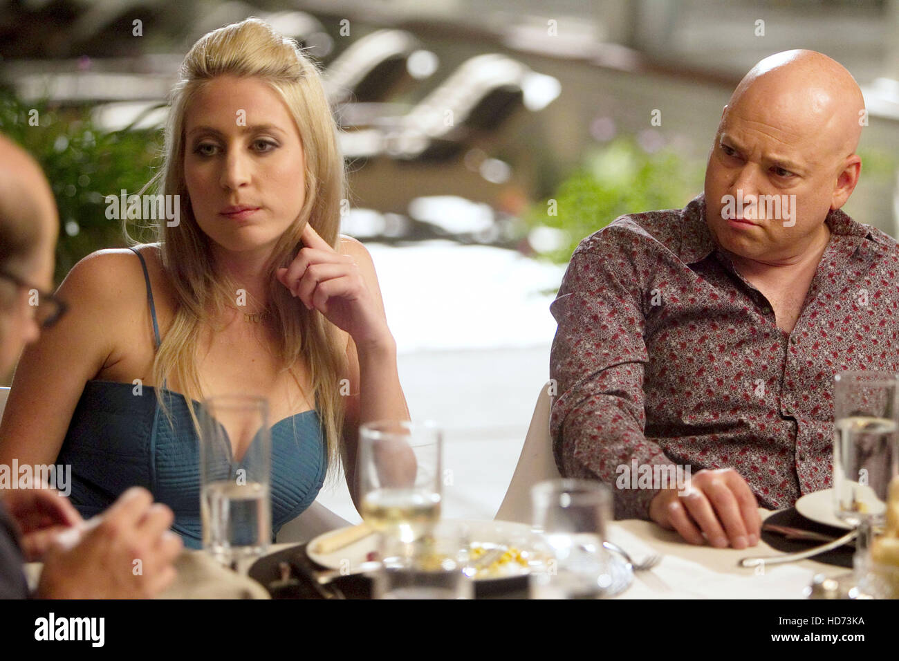 CALIFORNICATION, l-r: Melissa Stephens, Evan Handler in '...And Justice ...