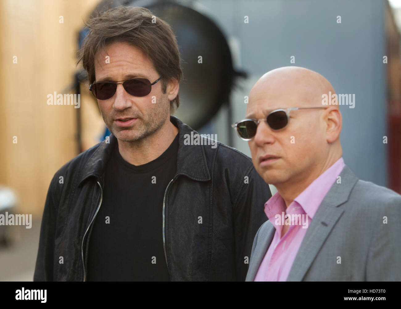 CALIFORNICATION, l-r: David Duchovny, Evan Handler in 'Hell Bent For Leather' (Season 6, Episode ...