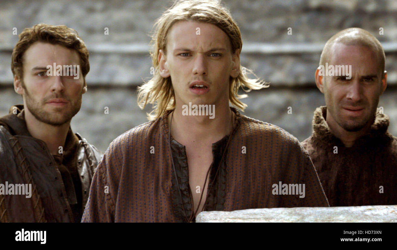 CAMELOT, (from left): Peter Mooney, Jamie Campbell Bower, Joseph ...