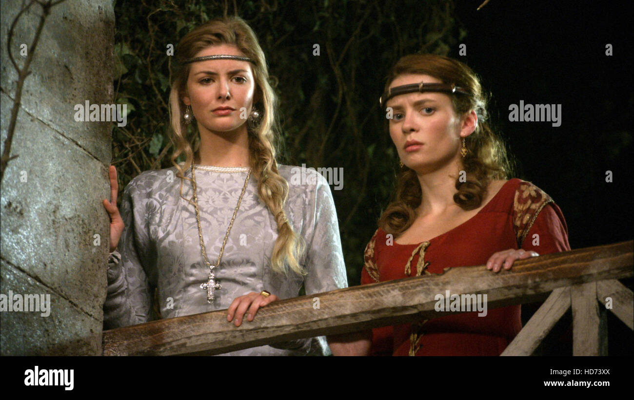 CAMELOT, (from left): Tamsin Egerton, Lara Jean Chorostecki, 'Lady of ...