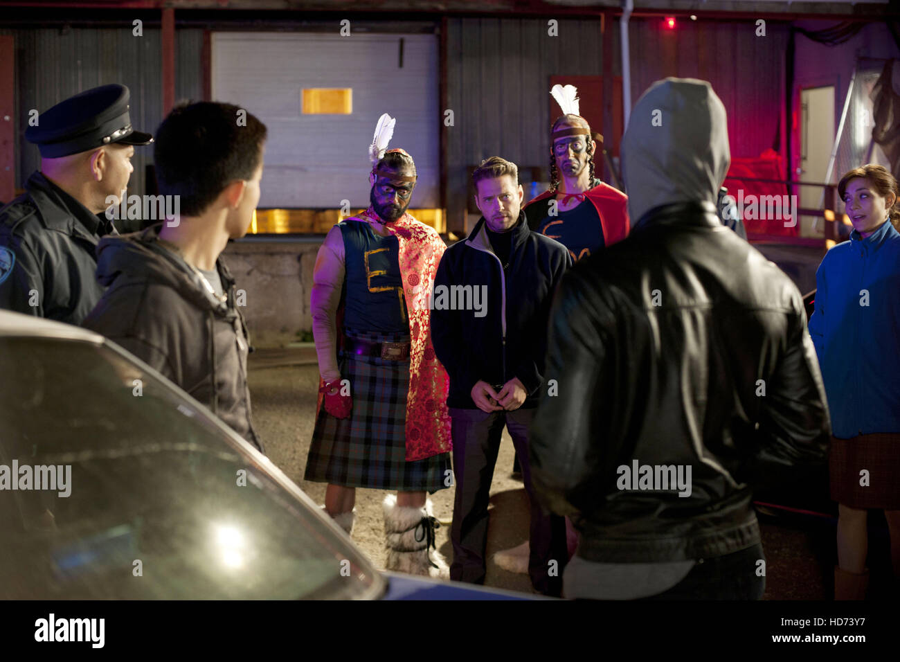 CALL ME FITZ, center: Jason Priestley, right of center: Ernie Grunwald ...