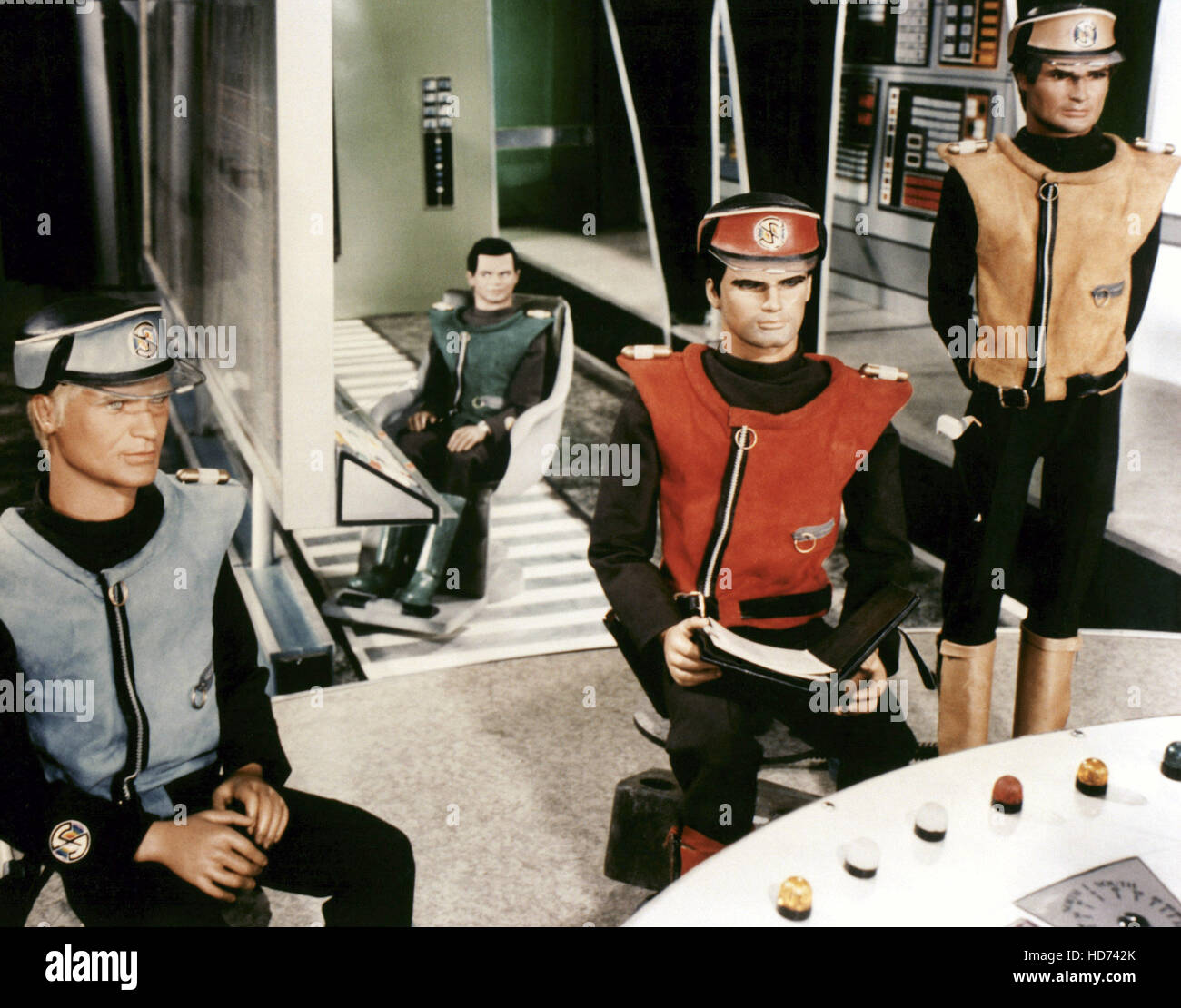 CAPTAIN SCARLET AND THE MYSTERONS, Captain Blue, Lieutenant Green ...
