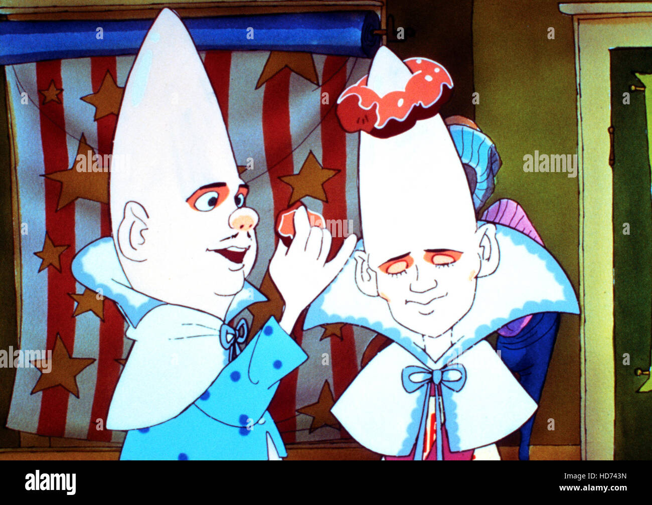 THE CONEHEADS, Beldar Conehead, Prymaat Conehead, 1983 Stock Photo - Alamy