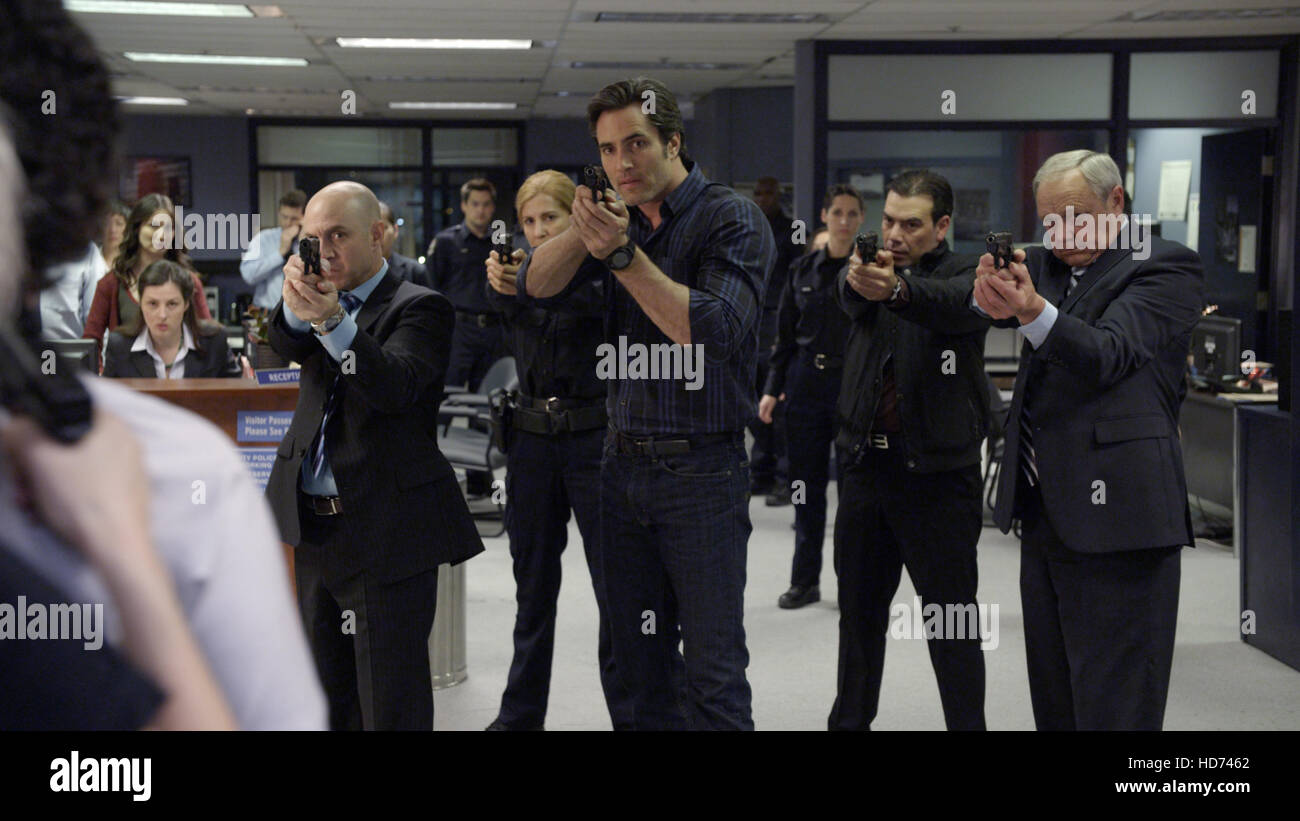 CONTINUUM, Victor Webster (center), 'Second Wave', (Season 2, Ep. 210, aired July 14, 2013 ...