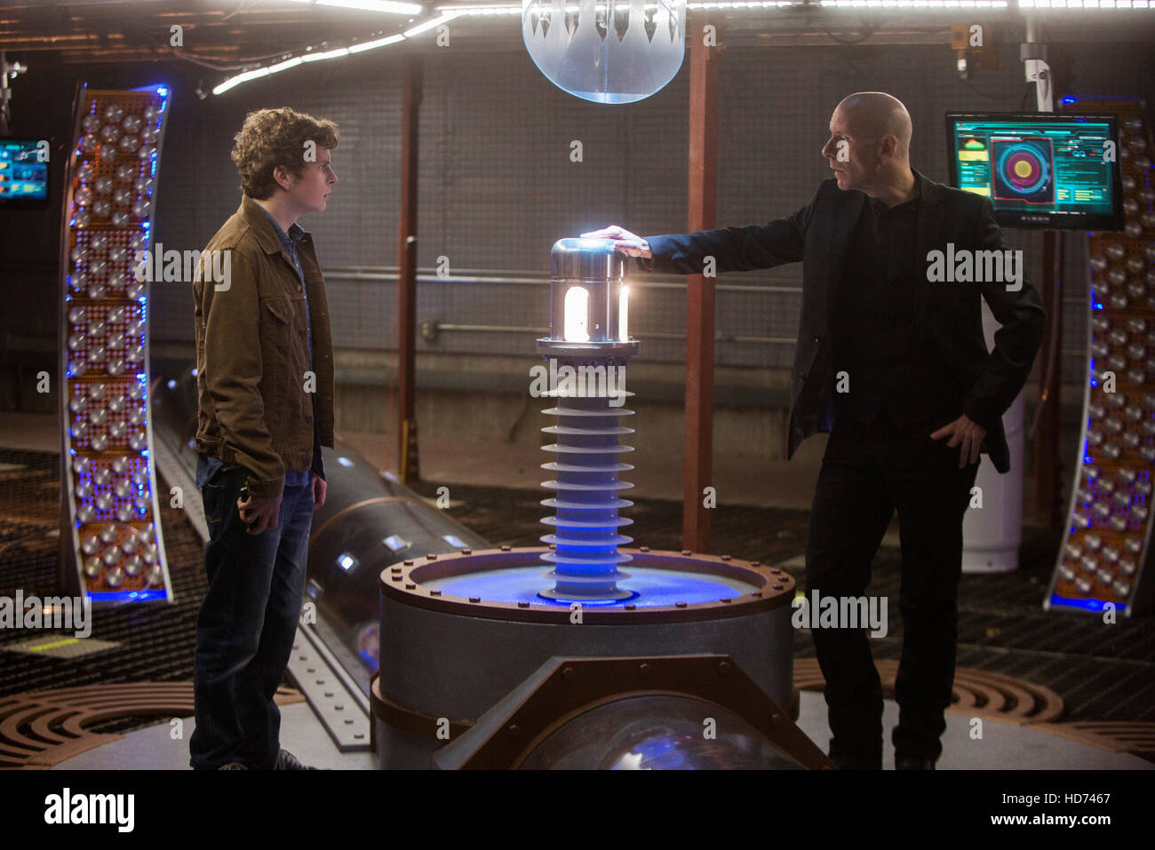 CONTINUUM, l-r: Erik Knudsen, Hugh Dillon in 'Second Time' (Season 2, Episode 13, aired August 4 ...