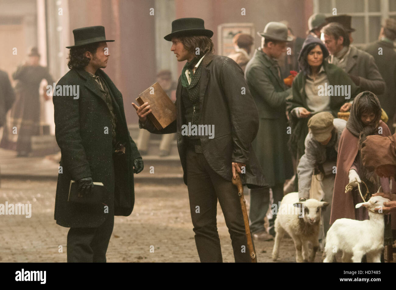 COPPER, (from left): Kevin Ryan, Tom Weston-Jones, 'The Empty Lockiet ...