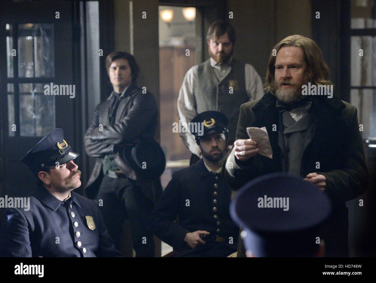 COPPER, l-r: Kevin Ryan, Tom Weston-Jones, Andrew O'Brien, Dylan Taylor ...