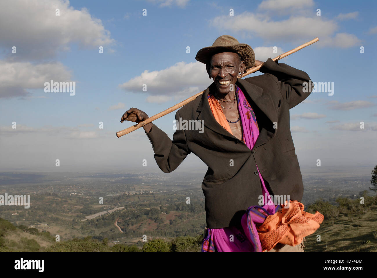 Maasai man hi-res stock photography and images - Alamy