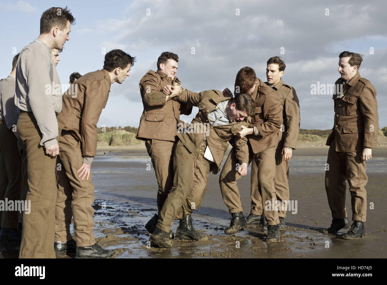 THE CRIMSON FIELD, (from left): David Walmsley, Lee Ingleby, (Season 1, ep. 104, originally ...