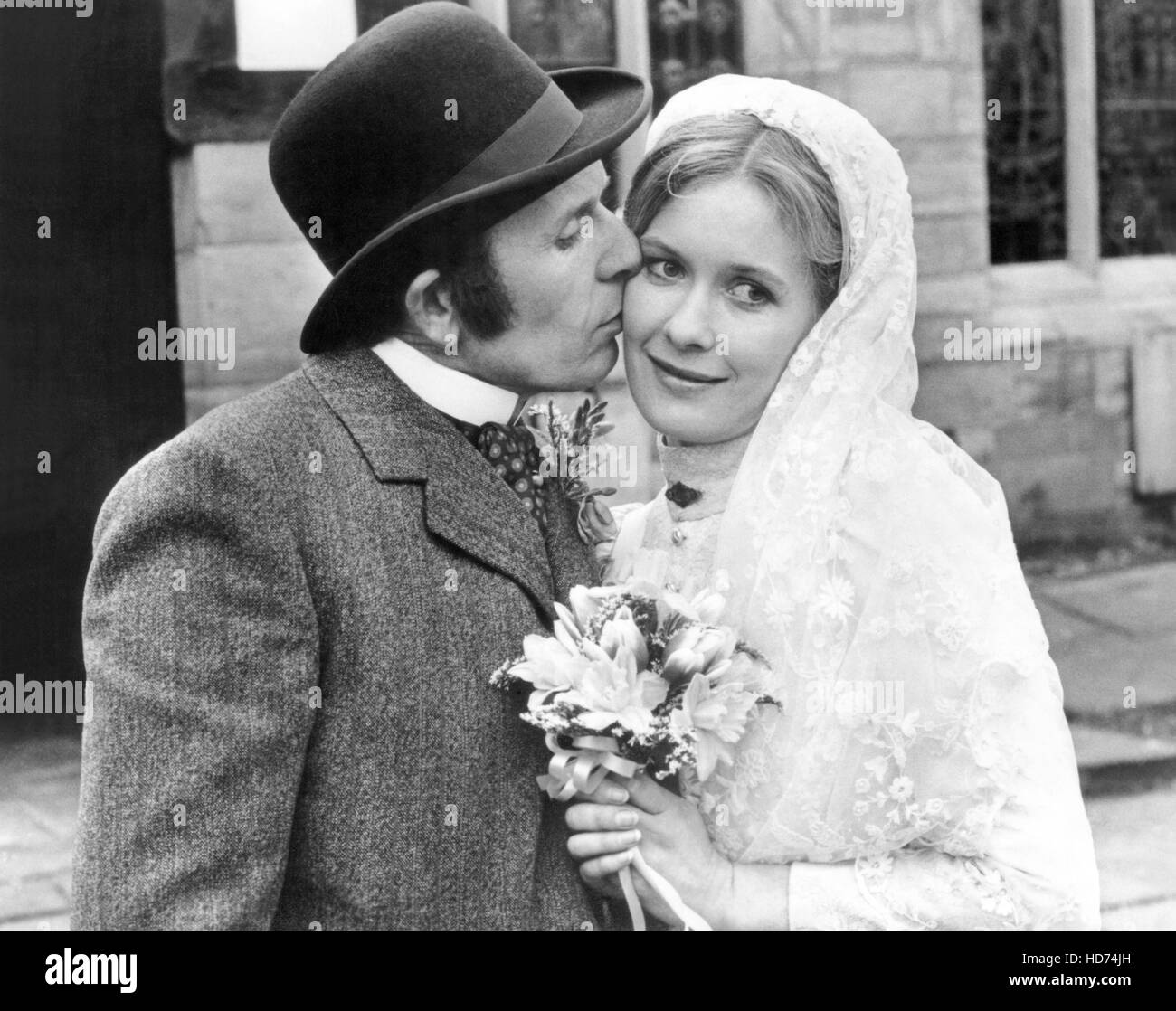 CRIBB (aka SERGEANT CRIBB), from left: Alan Dobie, Sally Osborn ...