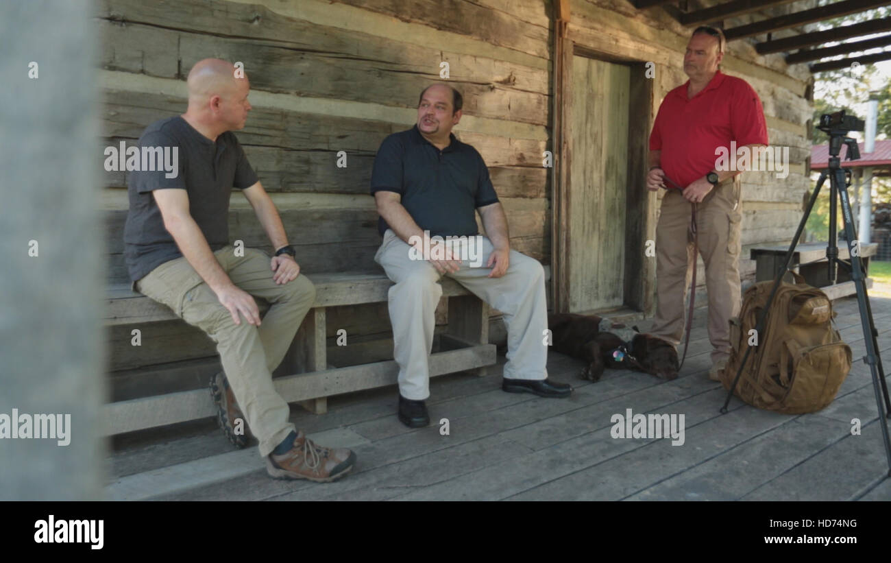 CURSED: THE BELL WITCH, (from left): John Ceallach, Pat Fitzhugh, Chad ...