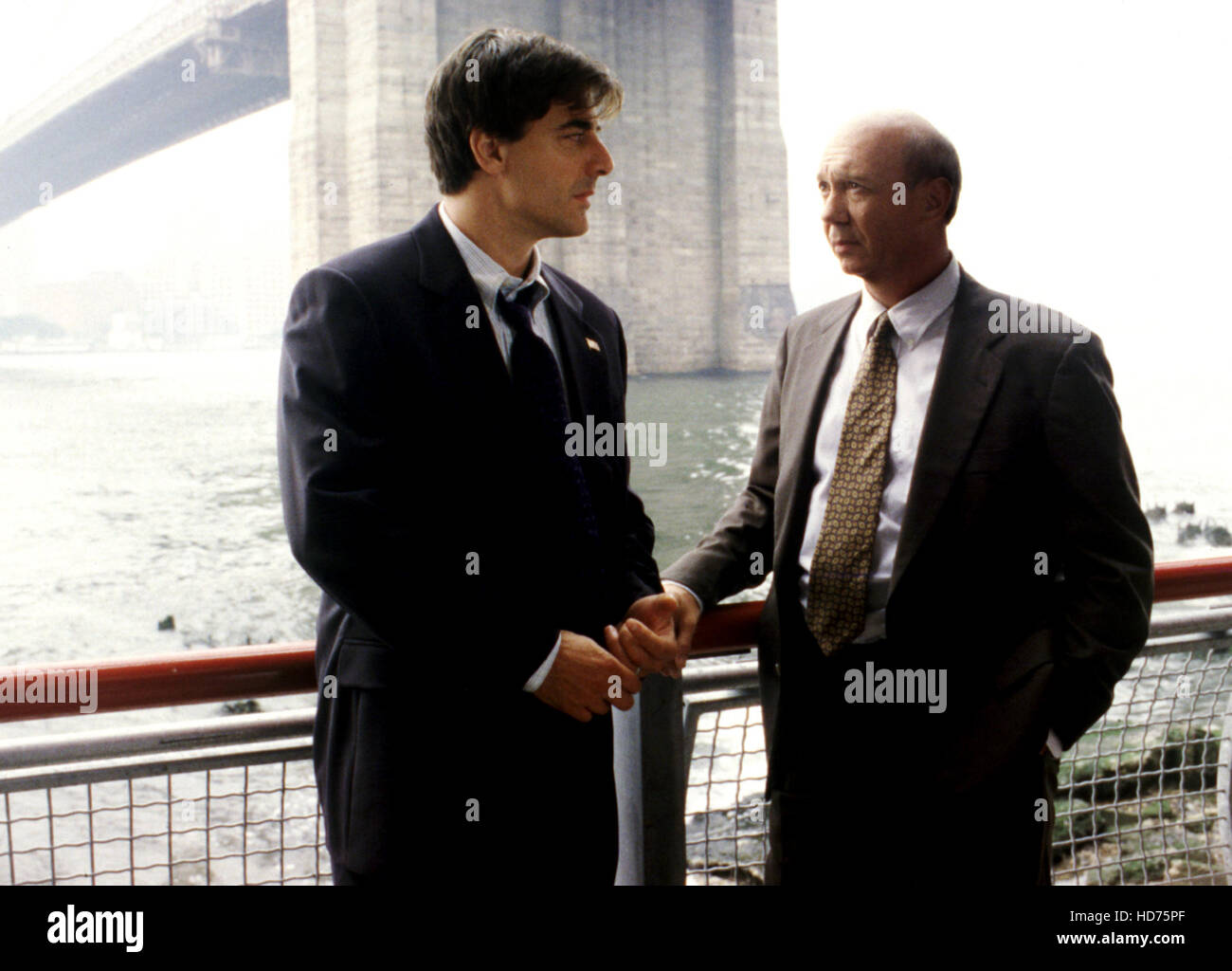 EXILED, Chris Noth, Dann Florek, 1998, © Wolf Films / Courtesy: Everett ...