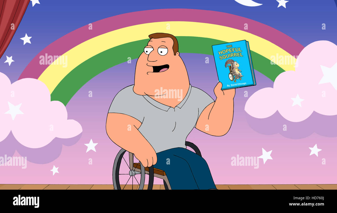 FAMILY GUY, Joe Swanson in 'The Book of Joe' (Season 13, Episode 2 ...
