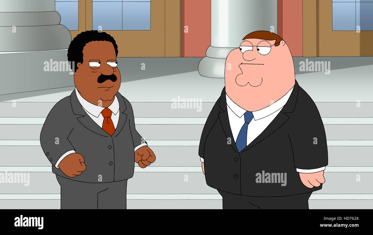 FAMILY GUY, l-r: Cleveland Brown, Peter Griffin in 'A Shot in the Dark ...