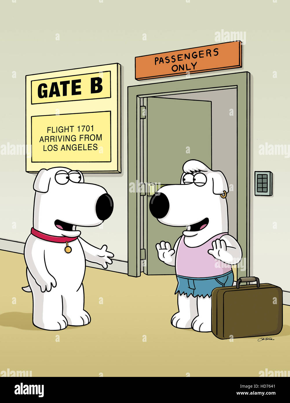 FAMILY GUY, Brian the Dog, Jasper, 'You May Now Kiss the...Guy...Who ...