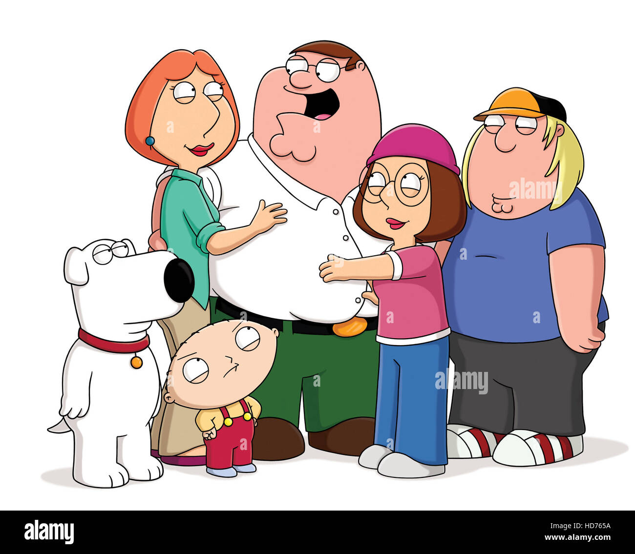 FAMILY GUY, (from left): Brian the dog, Lois Griffin, Stewie Griffin ...