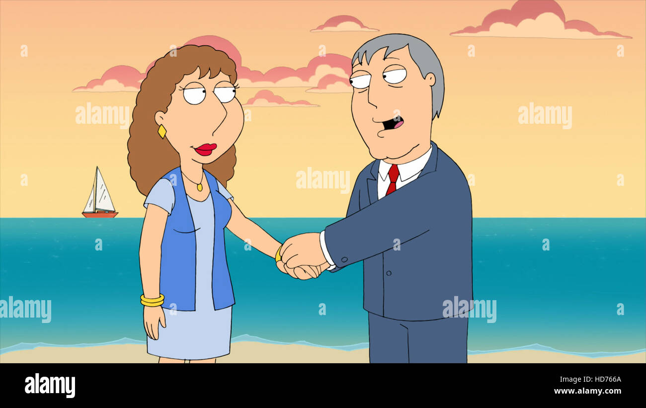 FAMILY GUY, (from left): Carol Pewterschmidt (guest voiced by Julie ...