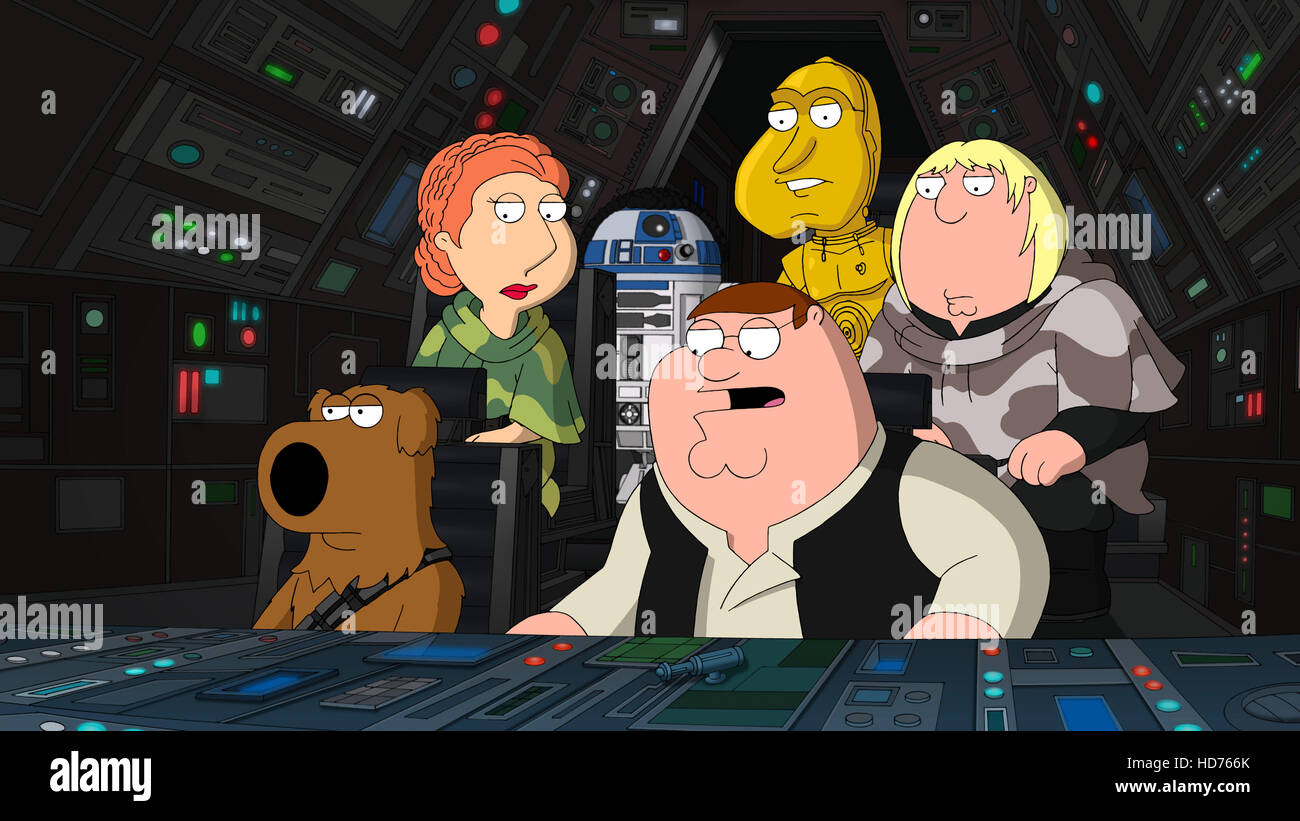 Family guy, star wars hi-res stock photography and images - Alamy