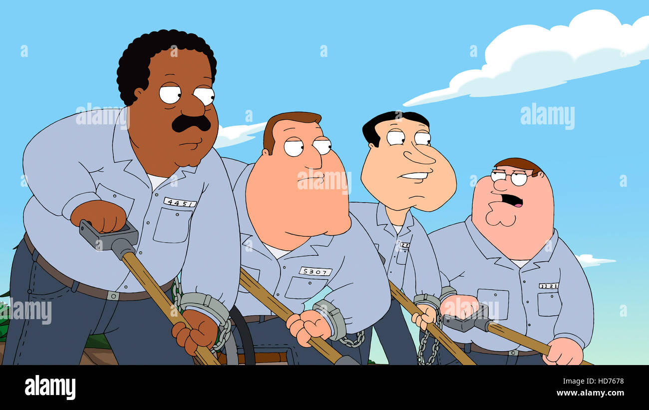 FAMILY GUY, (from left): Cleveland Brown, Joe Swanson, Glen Quagmire ...