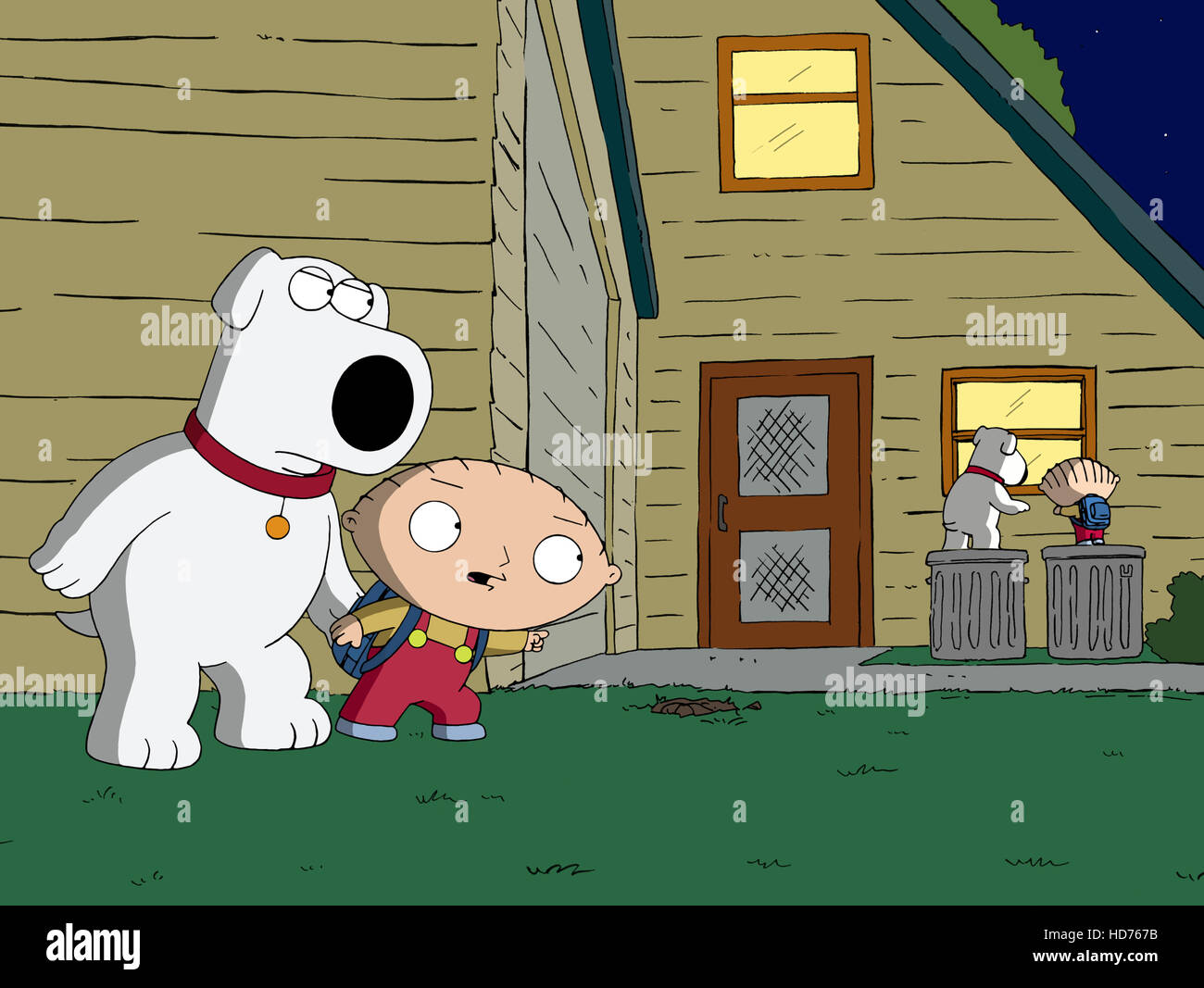 FAMILY GUY, (from left): Brian the dog, Stewie Griffin, 'Back To The ...