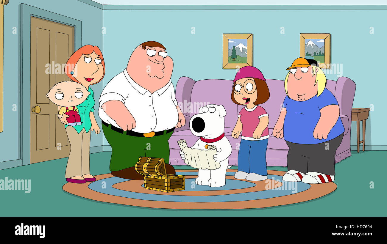 FAMILY GUY, (from left): Stewie Griffin, Lois Griffin, Peter Griffin ...